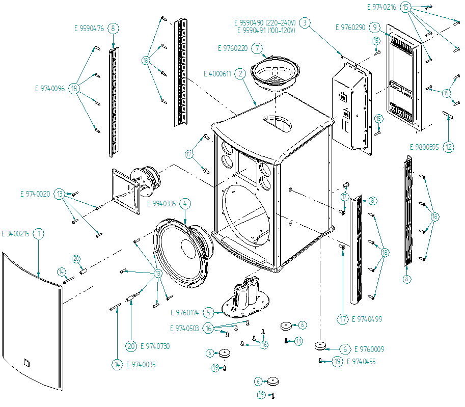 PL 110 FA – Serviceshop HK Audio
